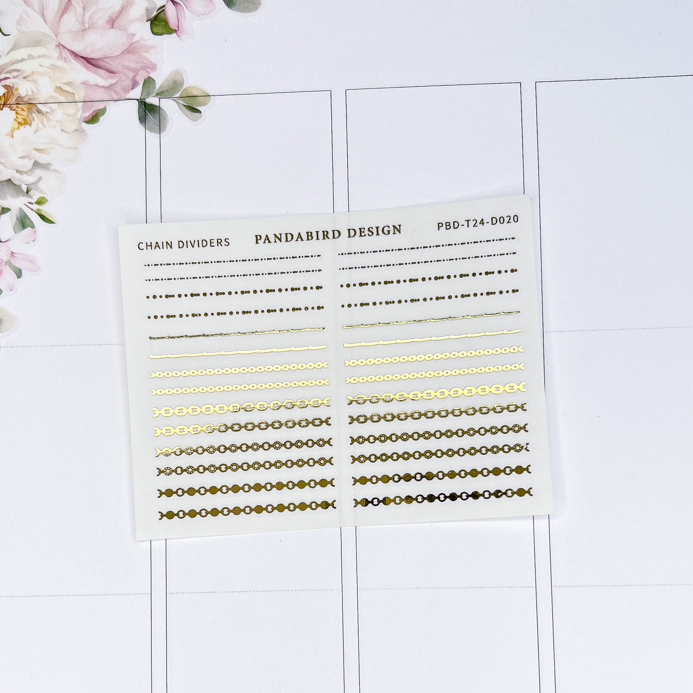 Chain Dividers – Pandabird Design